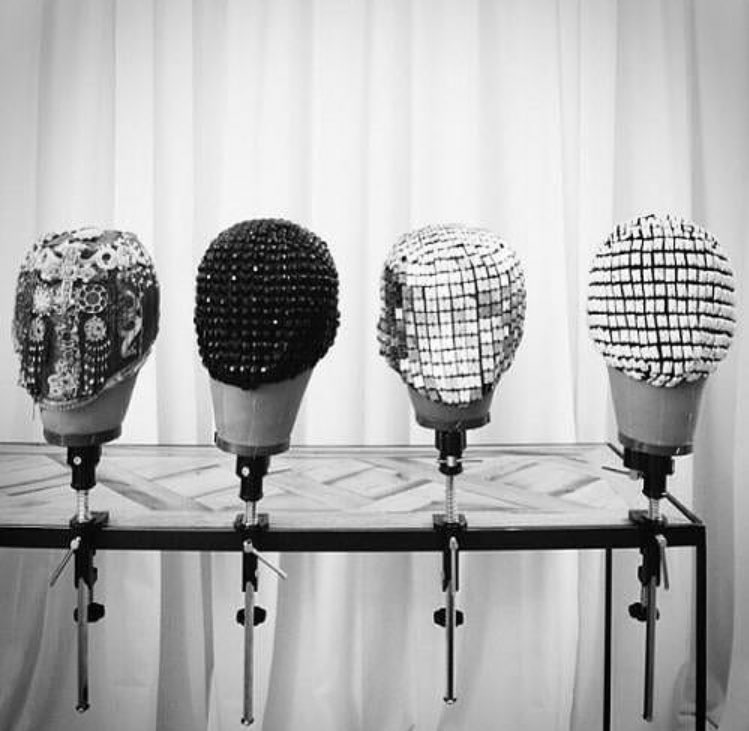 Yeezus Mask Spike Full Face Jewel Mask Halloween,EDM, Cosplay, Party,