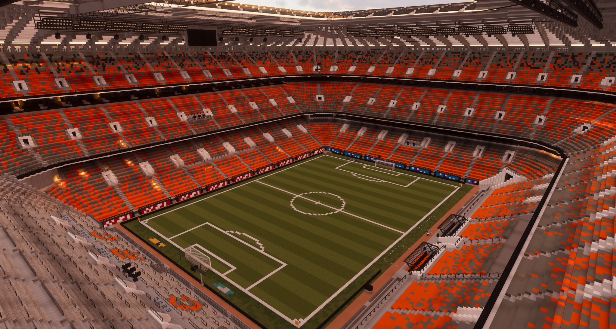 American Football Stadiums Minecraft Autzen Stadium Oregon Football