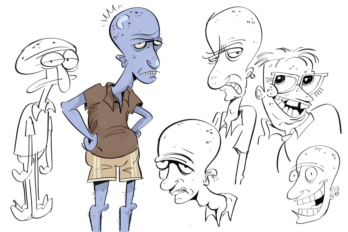 「for your viewing pleasure- my spongebob human designs so far」greerの漫画