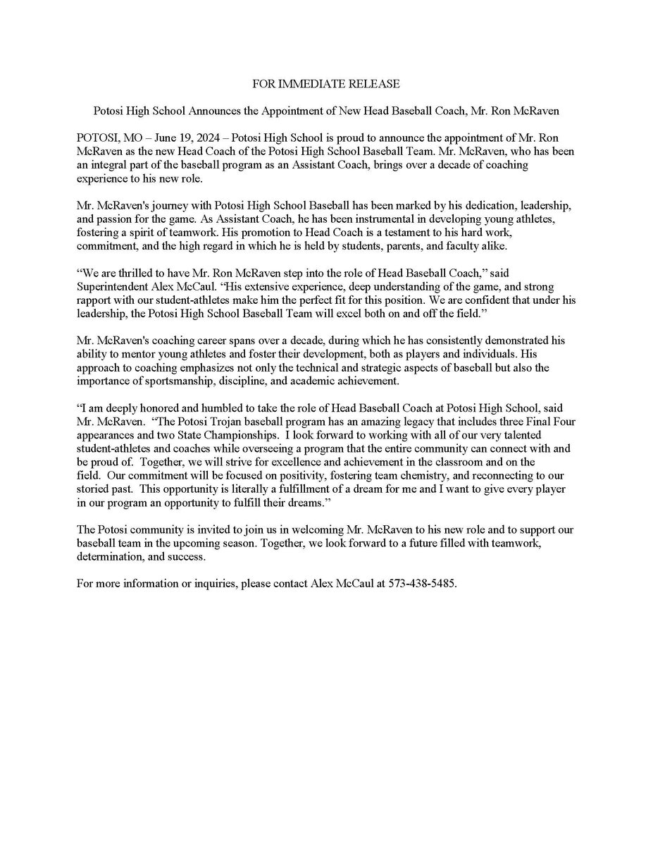 PHS Directory - Potosi R-III