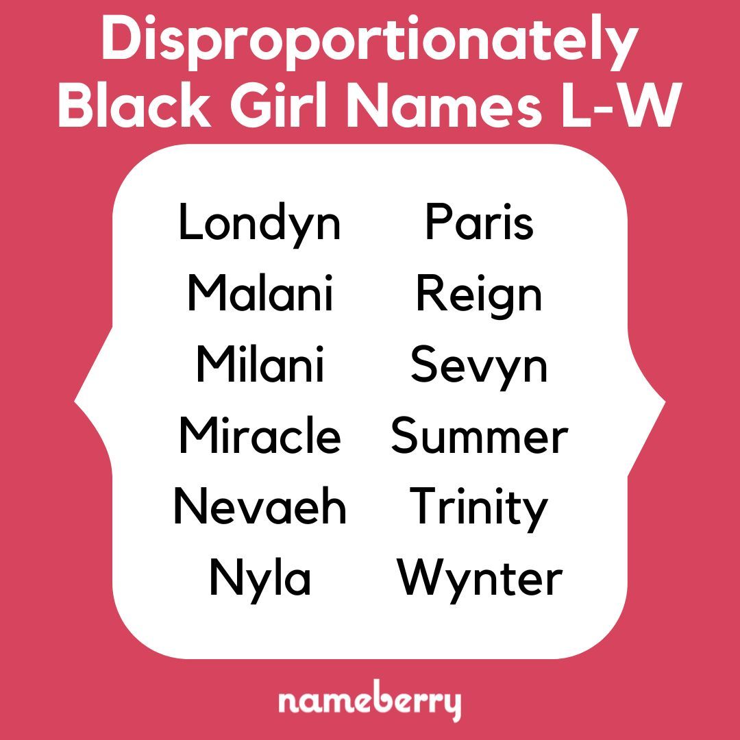 Black Girl Names List