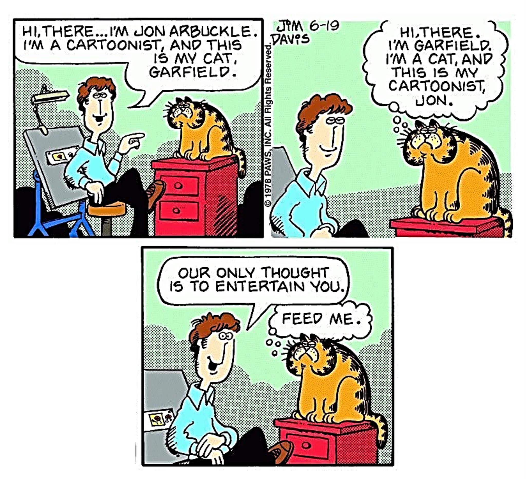 Garfield Strips Uit 1978