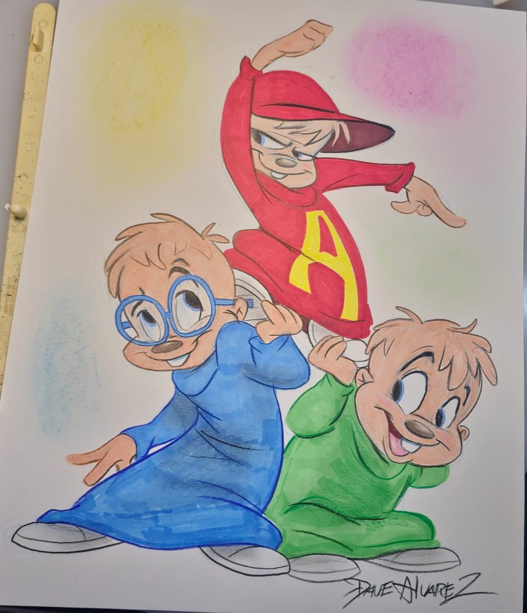 Alvin And The Chipmunks Drawing Dave