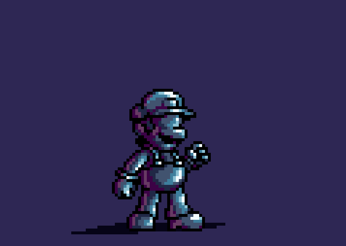 Metal Mario Sprites MunkyBoi Metallix Custom Sprites By MunkyBoiYT On