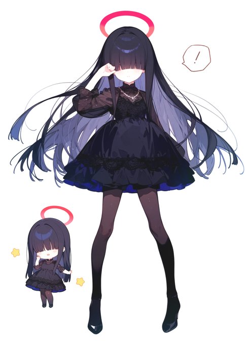 「justice task force member (blue archive) white background」Fan Art(Popular)