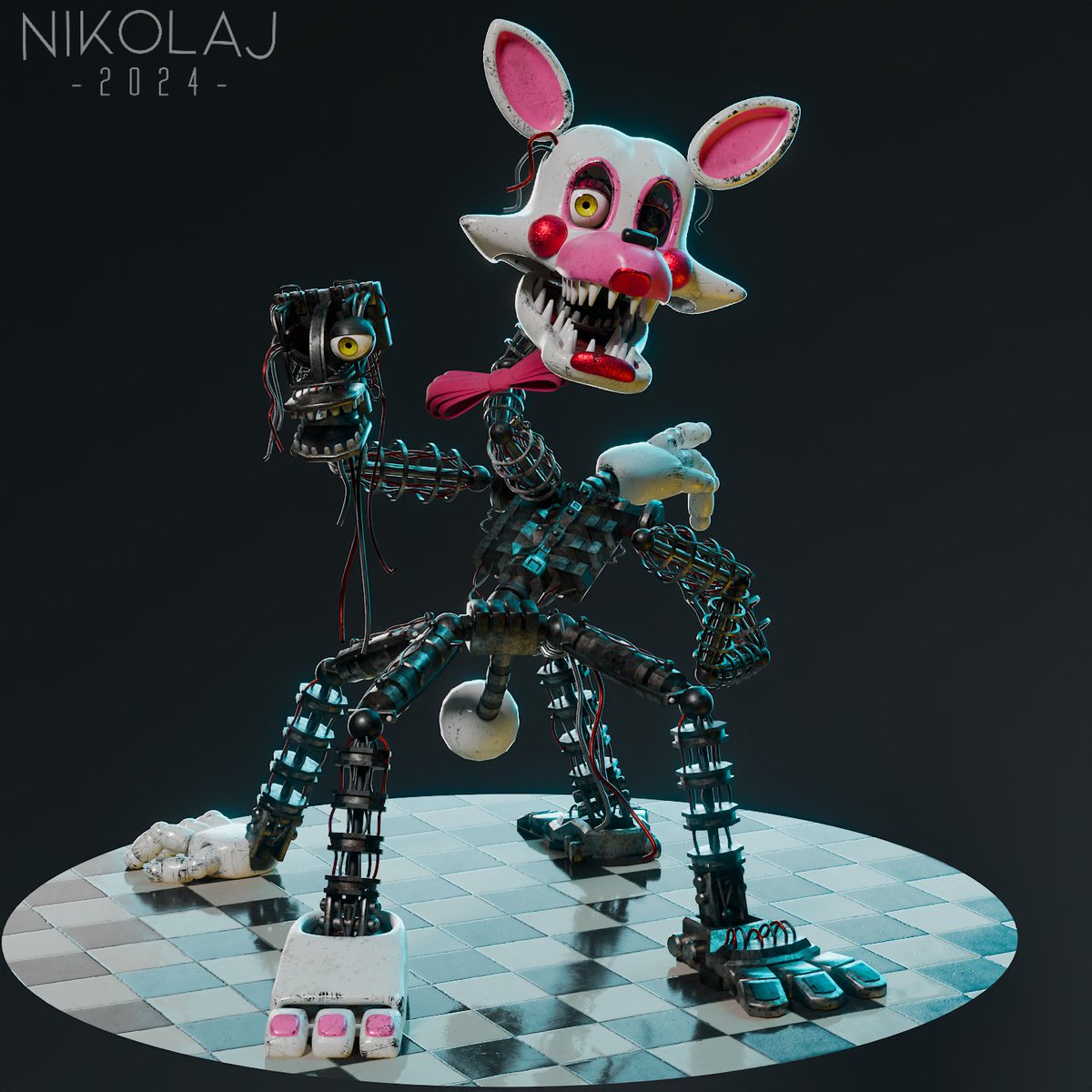 Mangle By Gummiwings87 On Tony Crynight Mangle As Krystal Fox Updated