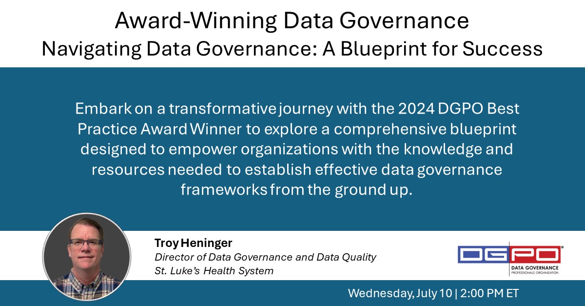 DGPO | Data Governance Professionals Organization
