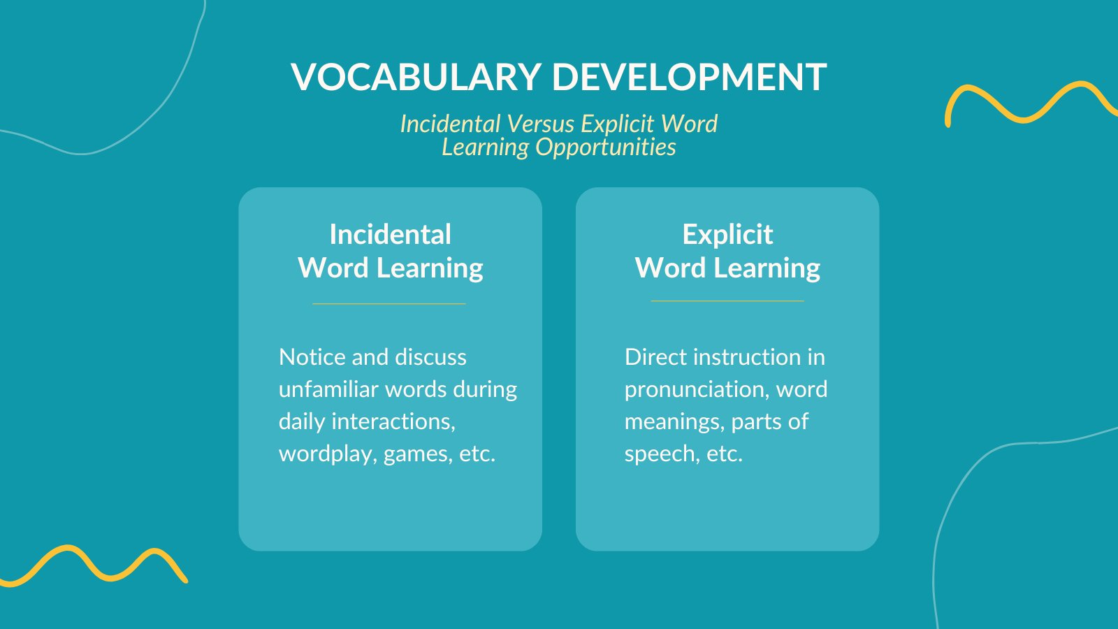 Incidental Vocabulary Activity Theory And The Incidental Learning Of