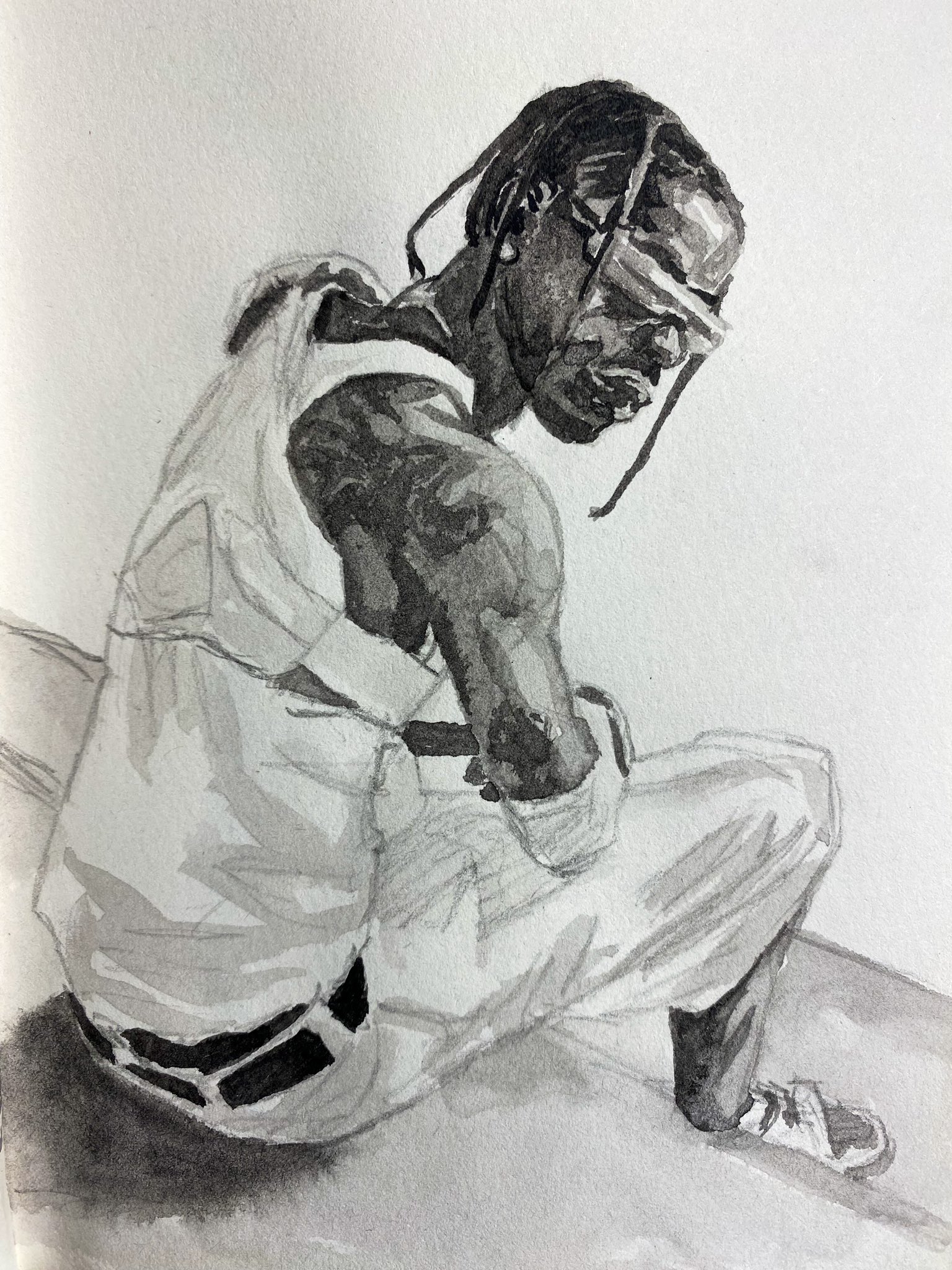 Travis Scott Drawing Tumblr