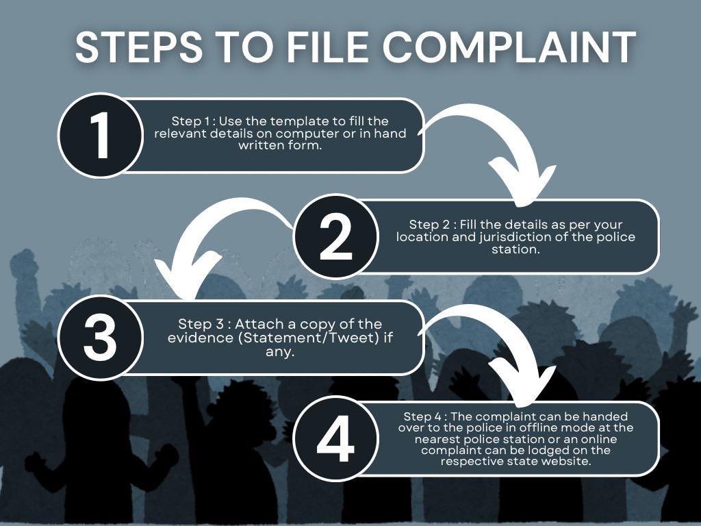 Tutorial : How to file complaints on hate speech? Step 1 : Save & Use ...