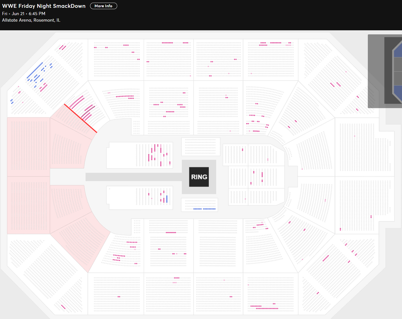 Allstate Arena Layout