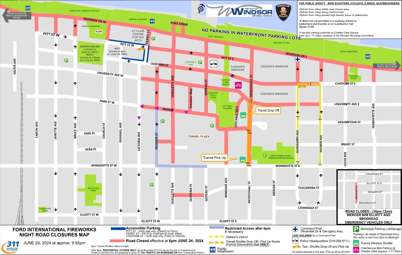 Windsor West Map