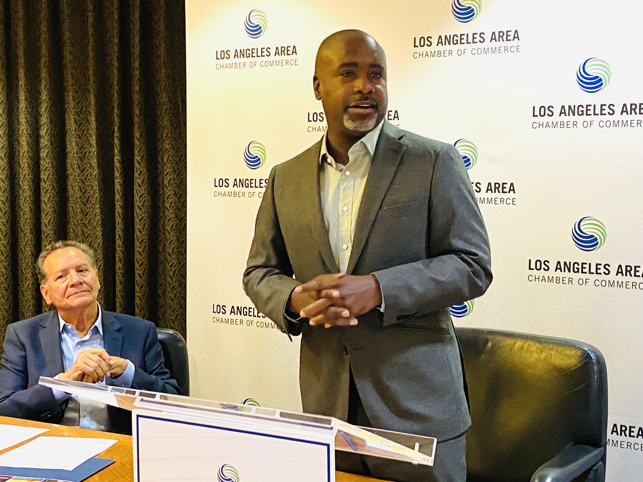 Los Angeles Area Chamber LA Chamber Of Commerce Launch "Get In The