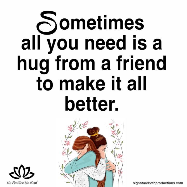 I Need A Hug From You