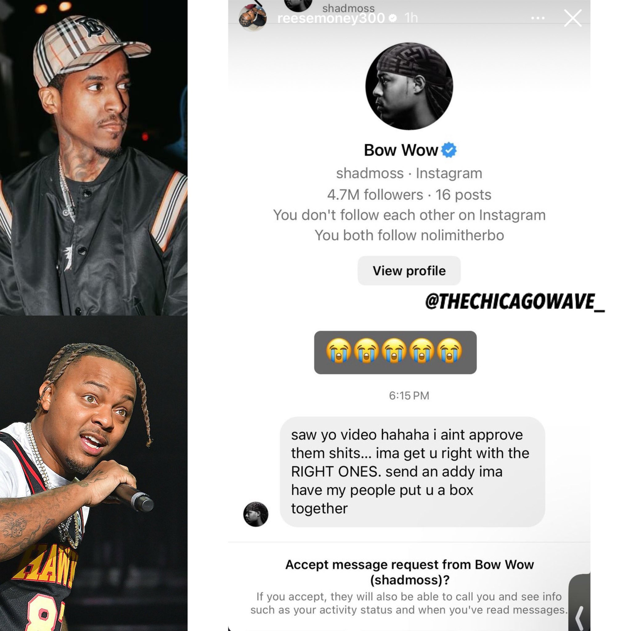 Lil Reese Instagram Lil Reese Said He Love Lil Durk. No Beef
