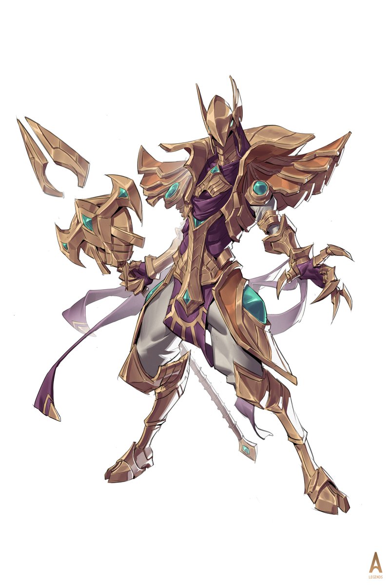 「Azir, the Emperor of the Sands 」|Patrick Gañasのイラスト