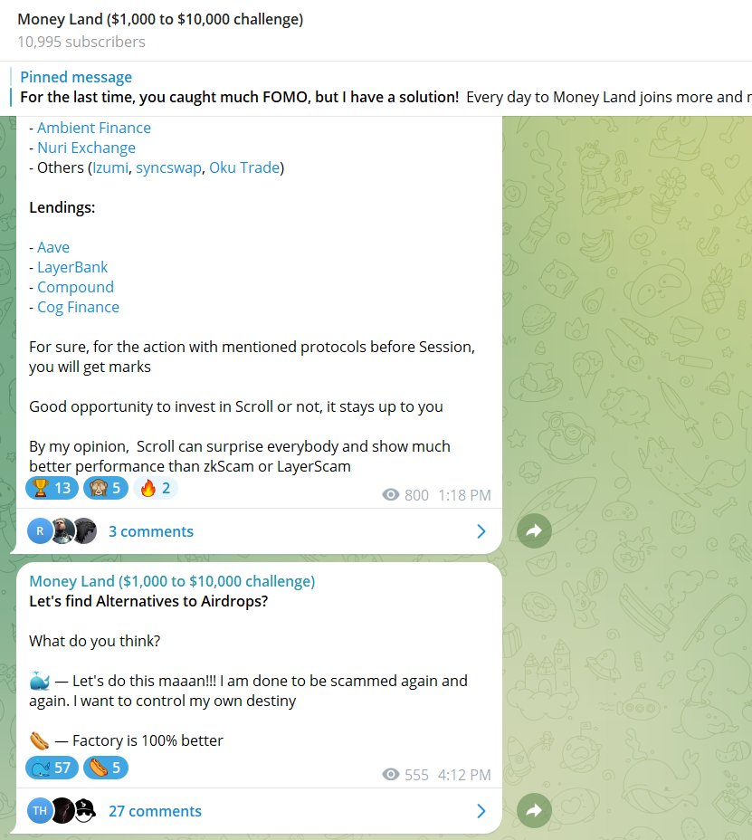 "bro, airdrops are dead?" zkScam & LayerScam rugged many people But ...