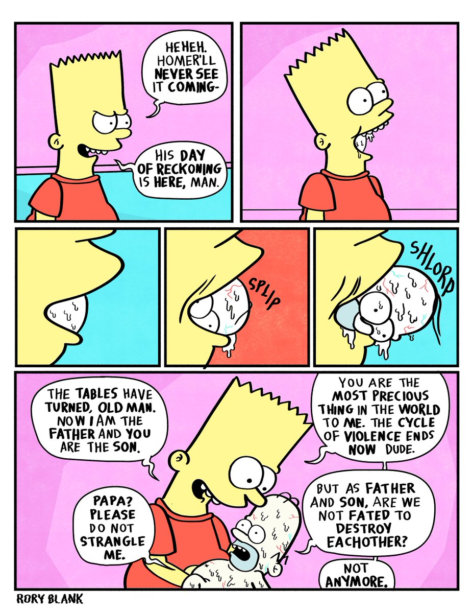 「Bart's Revenge (2023) 」Rory Blank (on vacation)の漫画