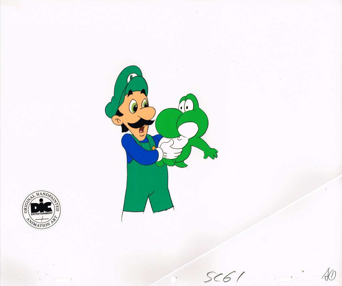 「Super Mario World Animation Cel and Sket」|mariomario64646464のイラスト