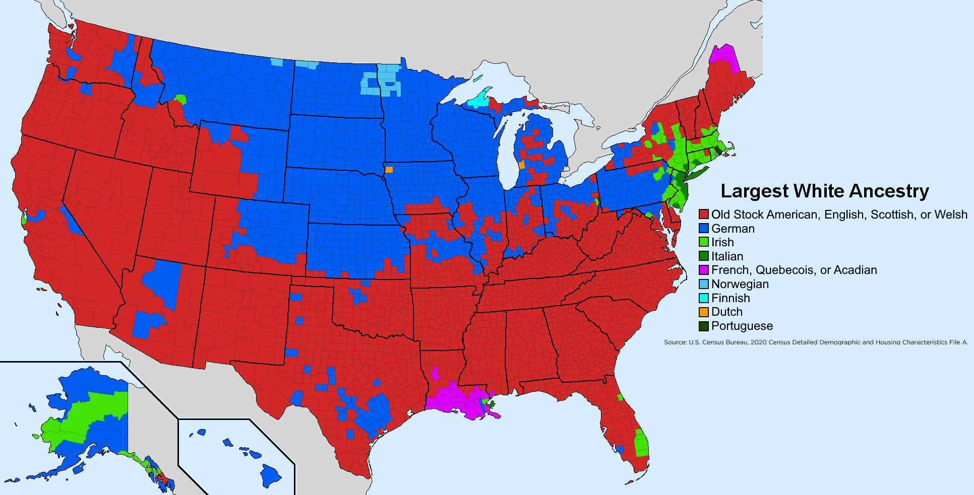 American Ancestry Map North America | Countries, Regions, Map,