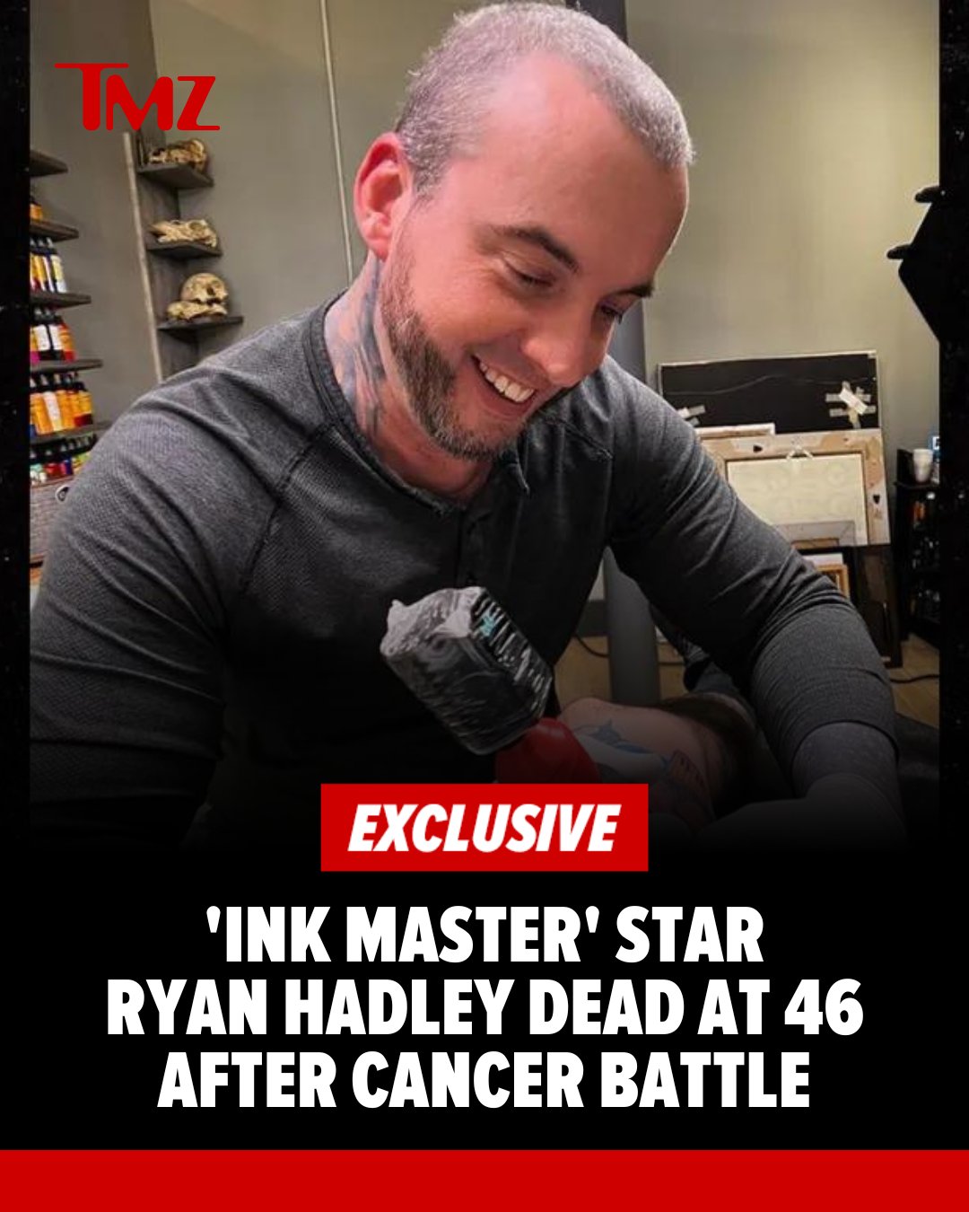 Ryan Hadley Tattoos • Some ASMR After Tattooing Ryan’s Hand The