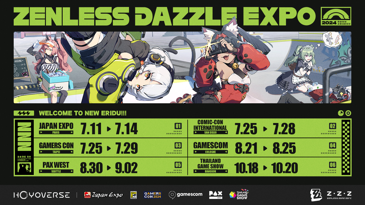 ZZZ Feb 2024 Calendar Wallpaper Hm? - Zenless Zone Zero