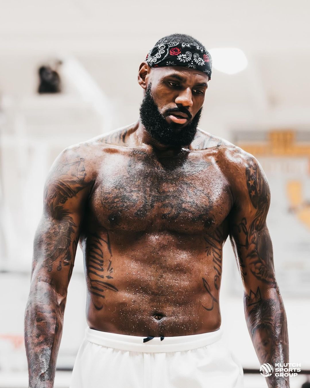 Lebron James Tattoos Back