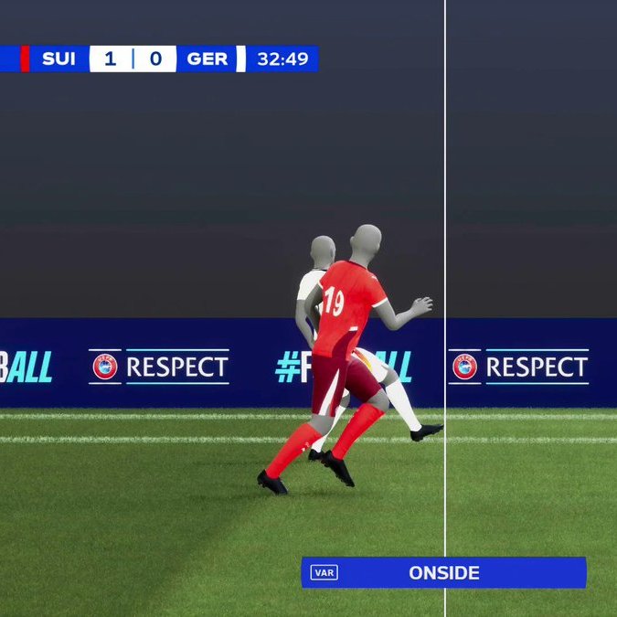 If Rudiger ran like a normal human being, Ndoye would have been offside ...