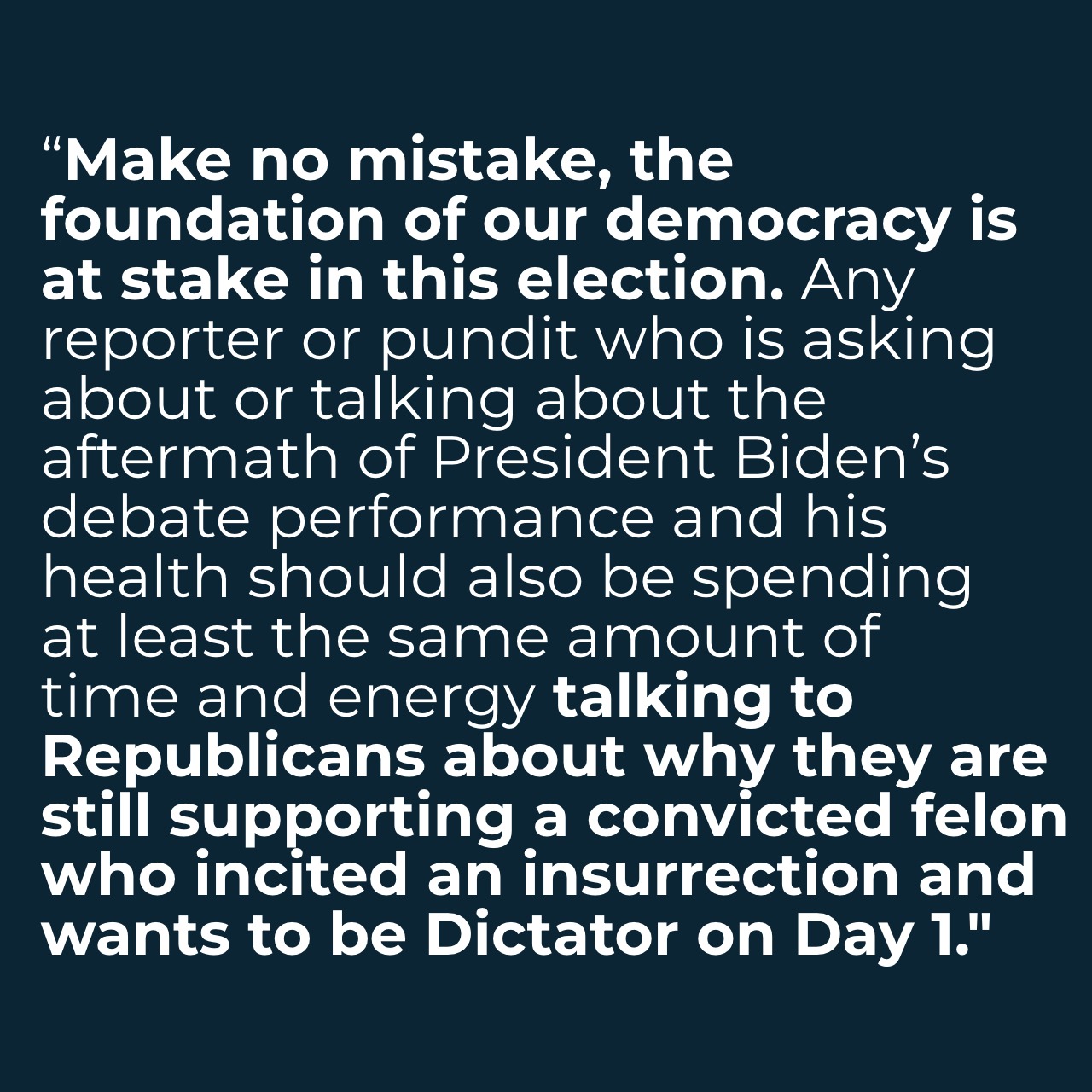 Democracy Debate Quotes