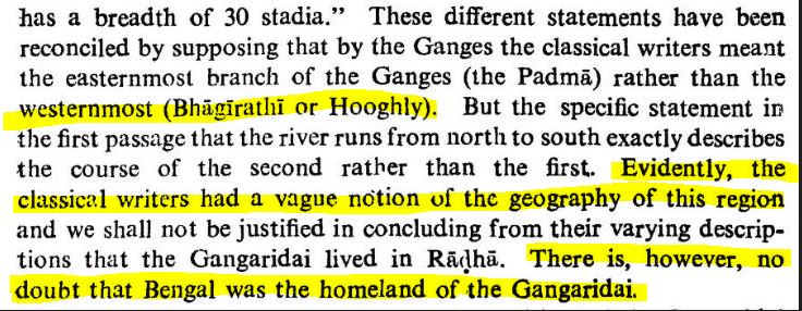 THE FORGOTTEN EMIPRE - GANGARIDAE the empire based on ancient Bengal ...