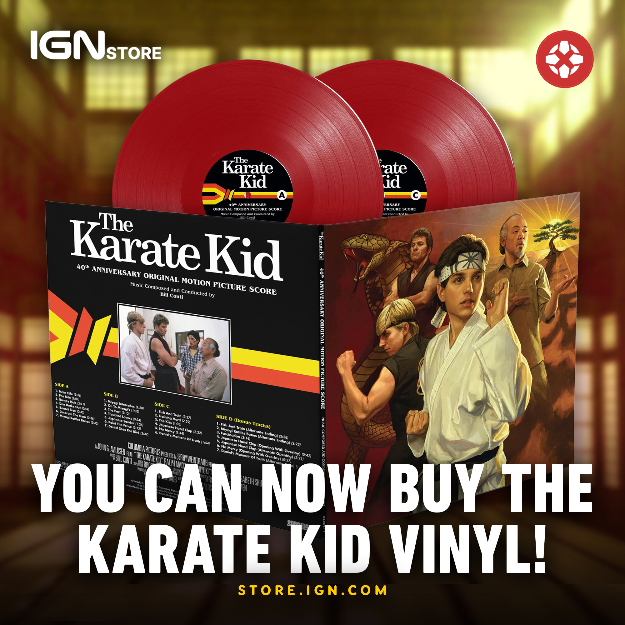The Karate Kid 1984 Kiss The Karate Kid: 40th Anniversary Original