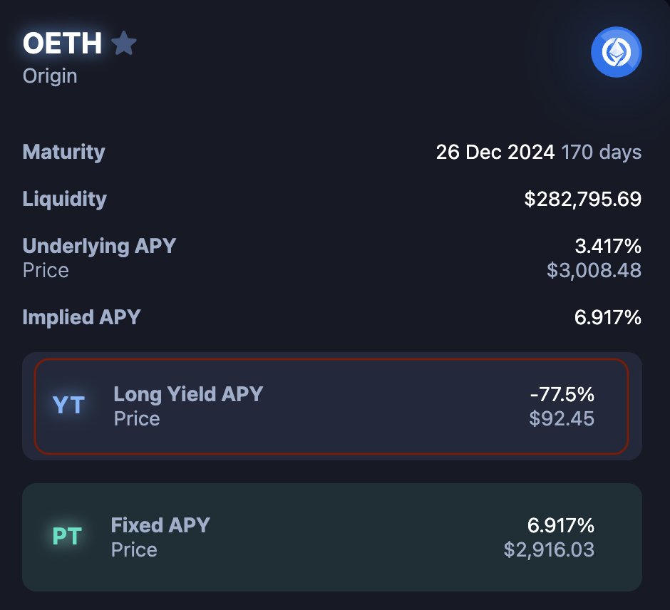 I promised to explain Yield Tokens (YT) on @pendle_fi. From today ...