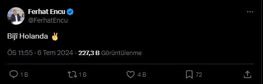 🔴 Eski HDP Milletvekili Ferhat Encu: "Bijî Holanda ️" - Thread from ...