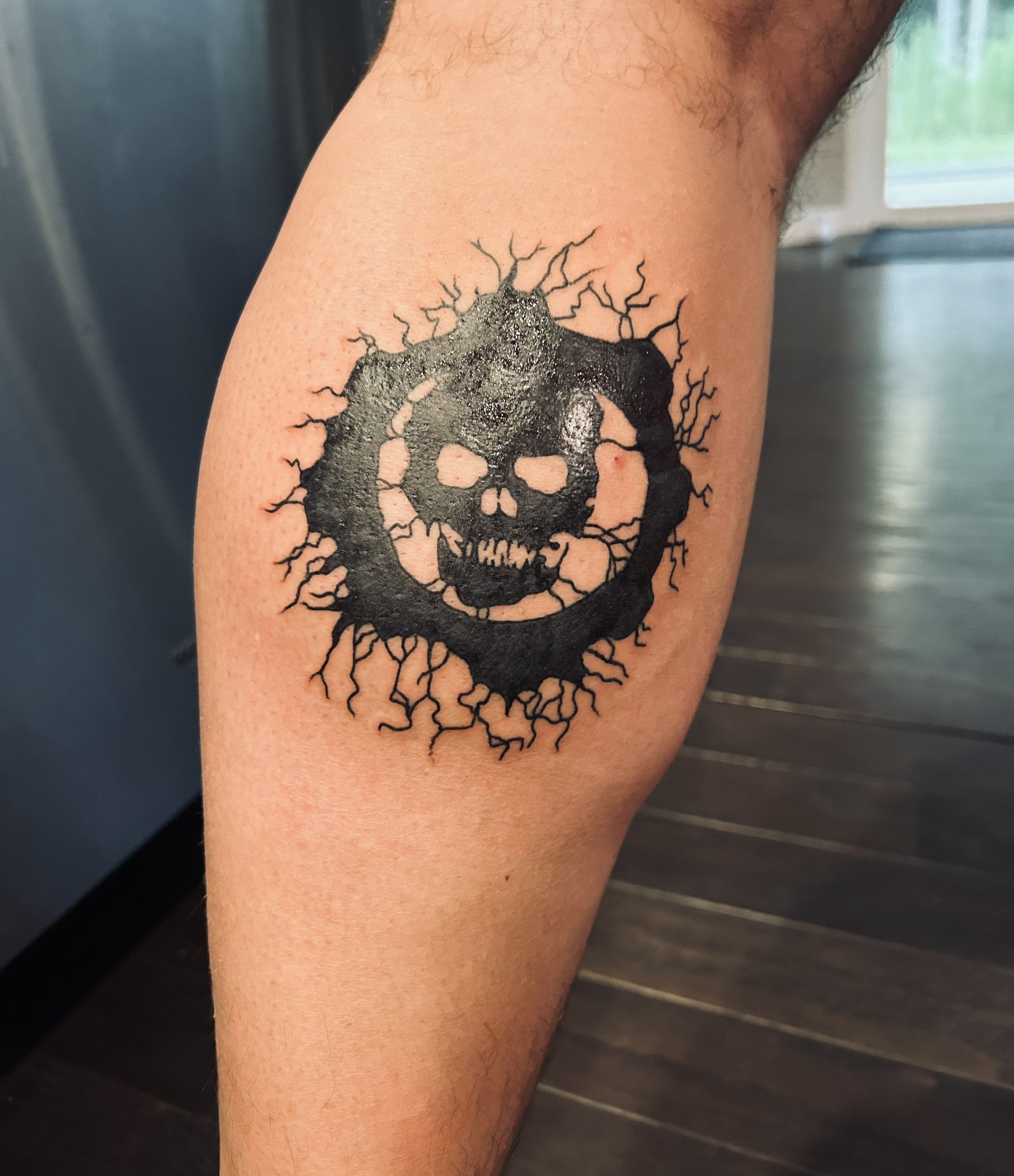 Cog Tattoos Mechanical Gear Cog Machine Wheel Temporary Tattoo Water