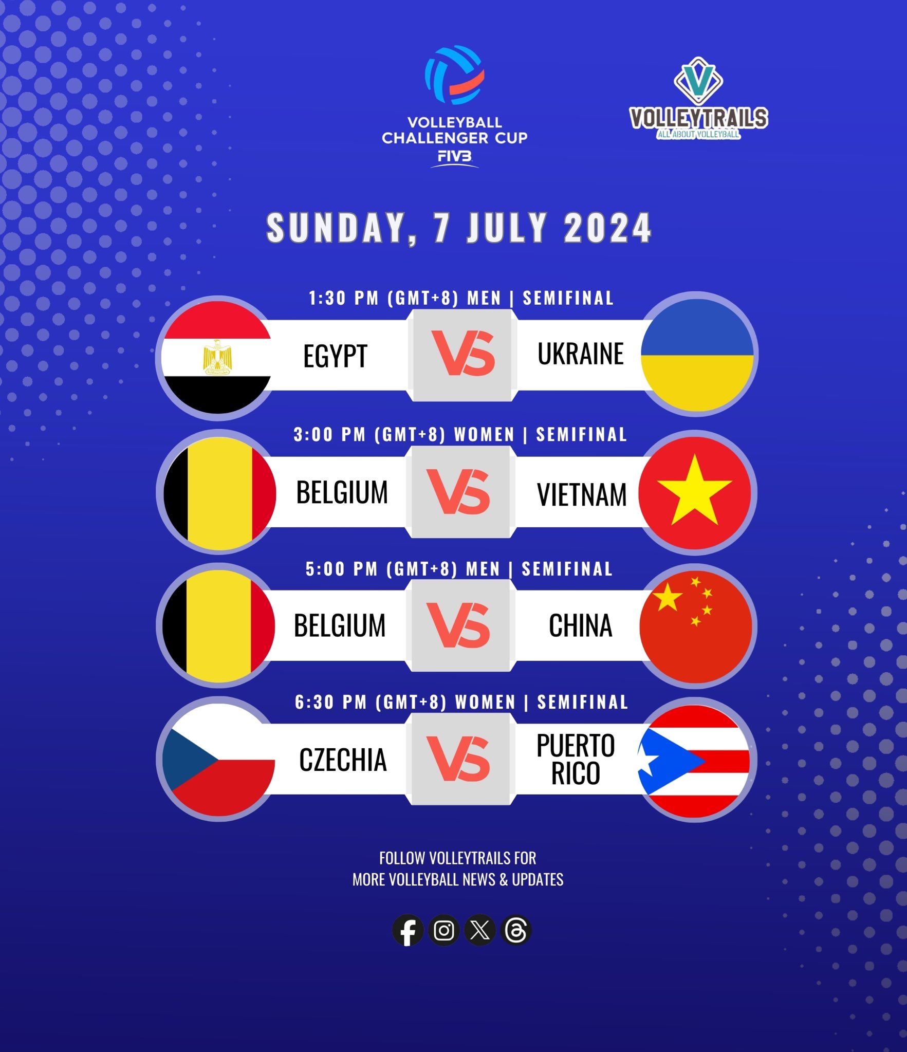 VNL 2024 Match Schedule🥭 Junte-se ao Tigres VIP