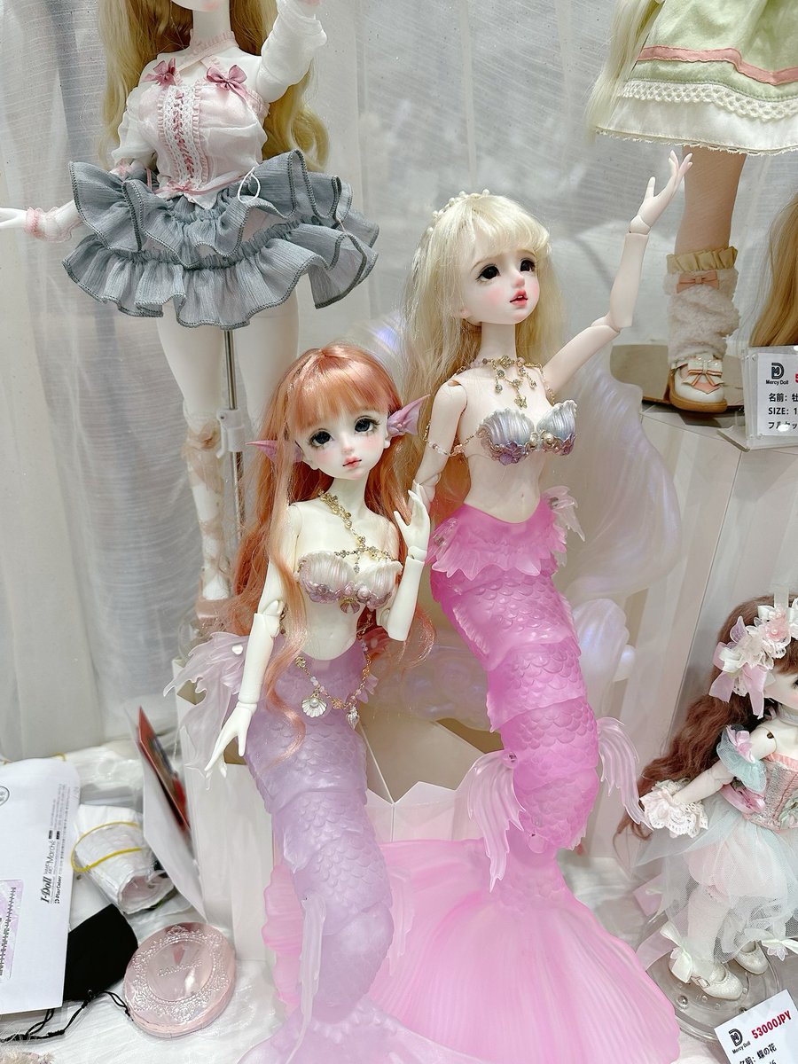 i doll 東京出展中🗼 ブース: J7ー11 Mercy Doll 皆様、ぜひ遊びに来てくださいね💕🥰 #アイドール東京