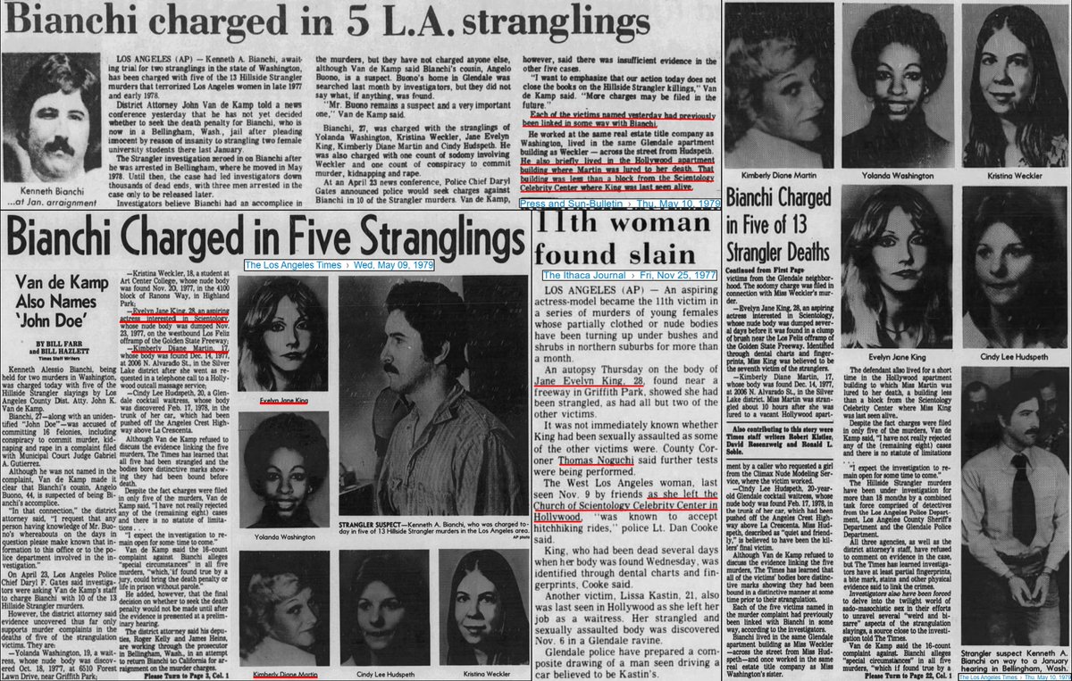 Kenneth Bianchi, one of the Hillside Stranglers, has more than 1 ...