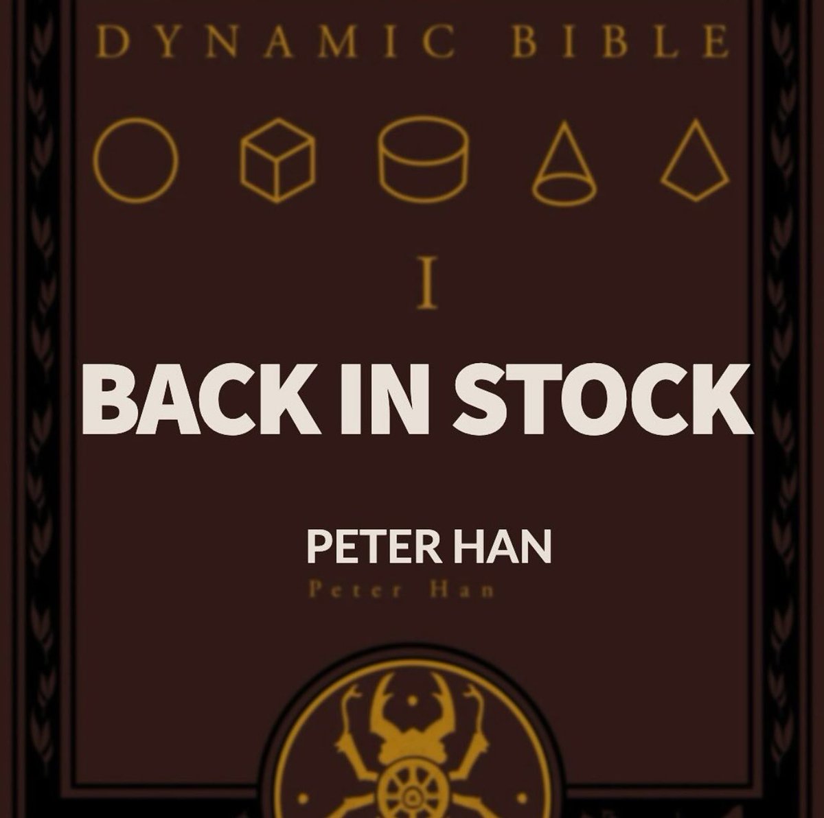 「Peter Han's Dynamic Bible back in stock! https://t.co/L16usV」Kim Jung ...