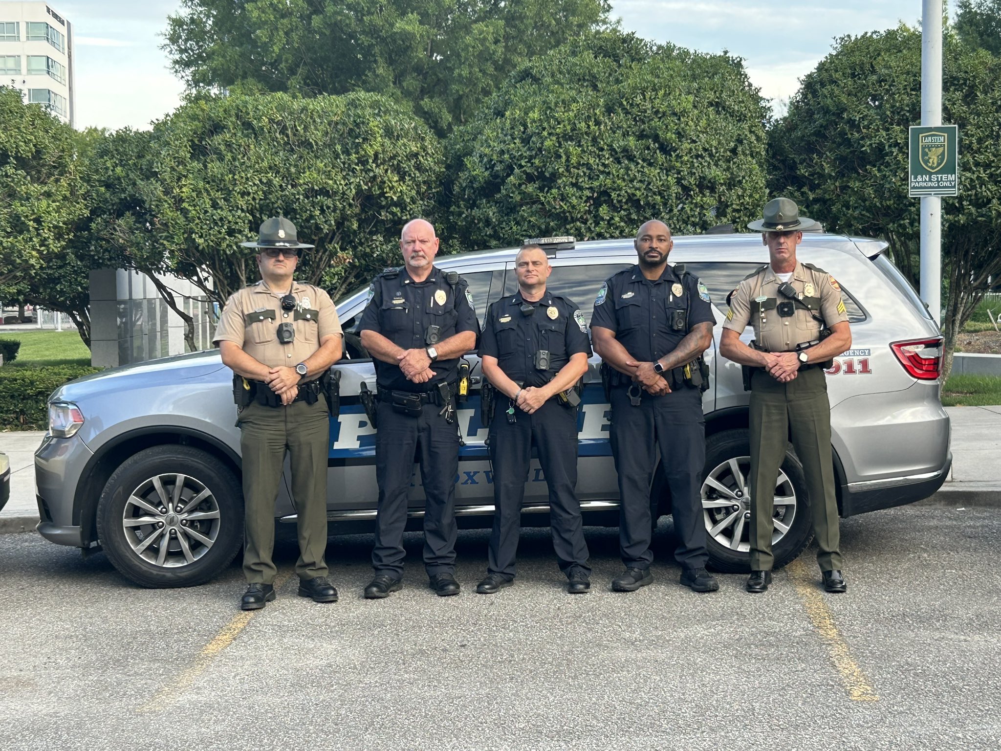 Knoxville Police Department This Morning, 44 Men And Women Officially
