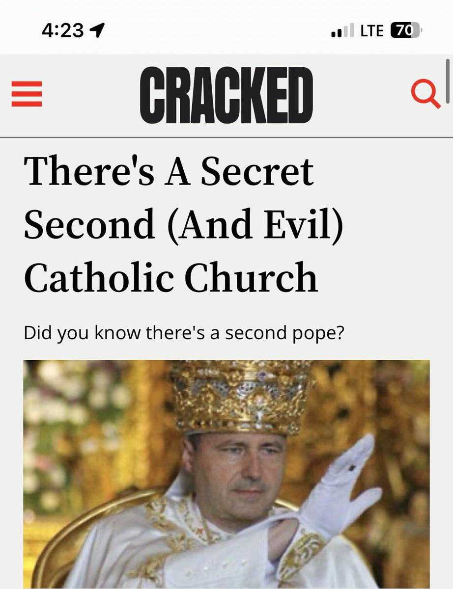 🧵 on Antipope “Peter III” and the “Palmarian Catholic Church” The ...