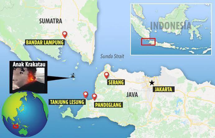 Chart Of Samatra Strait