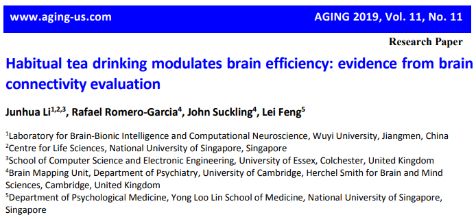Tea modulates brain efficiency. 🧵1/10 - Thread from Nicholas Fabiano ...