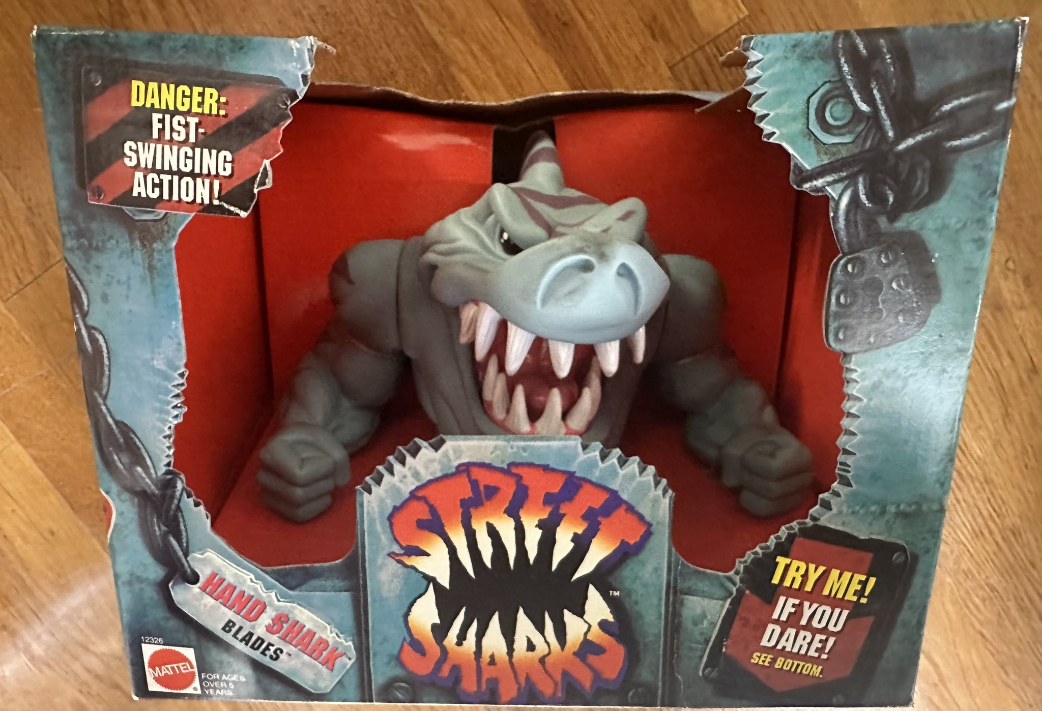 Street Sharks Hand Puppet