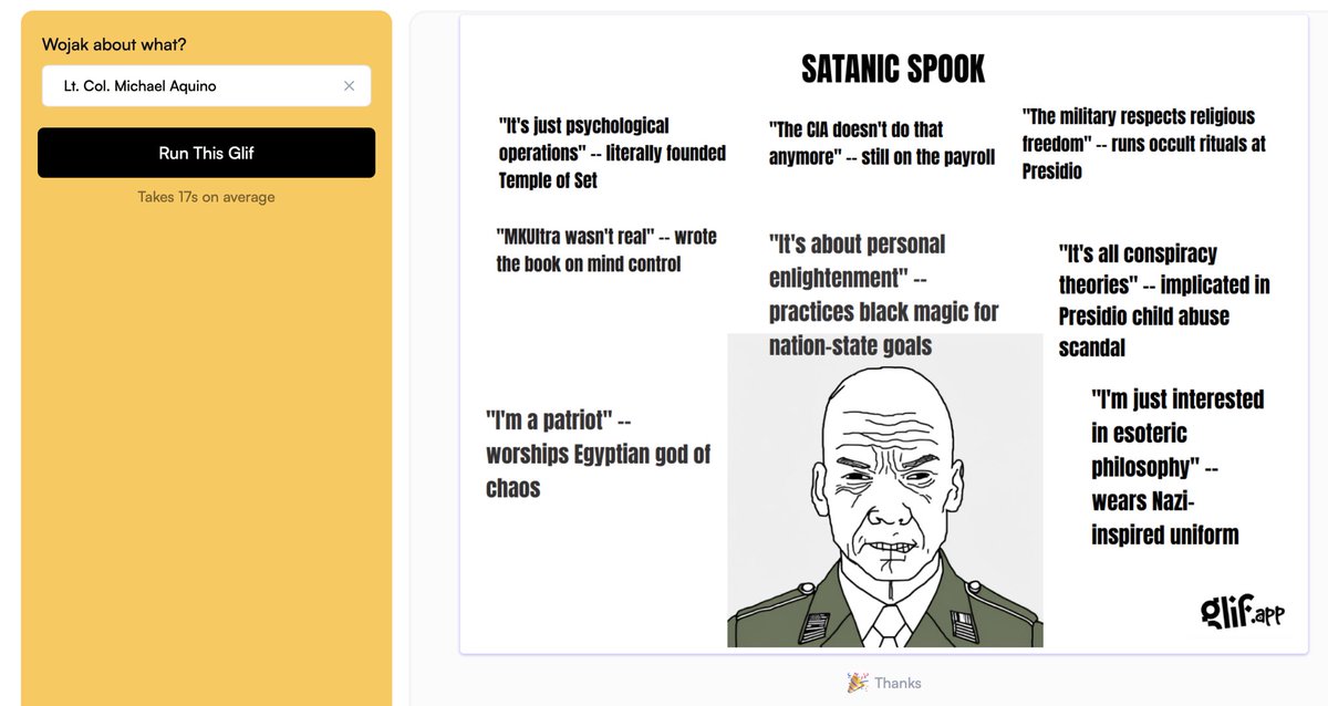 Testing the parapolitical / conspiracy literacy of the new AI Wojack ...