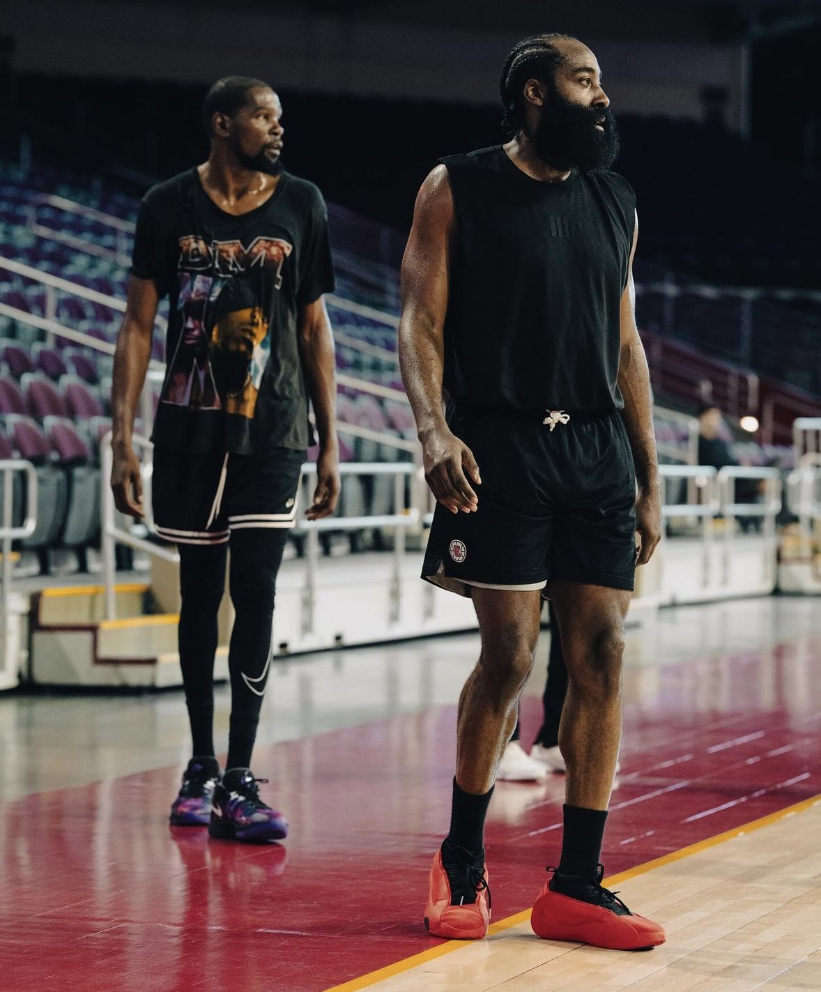 Kevin Durant Beim Training Pin Page