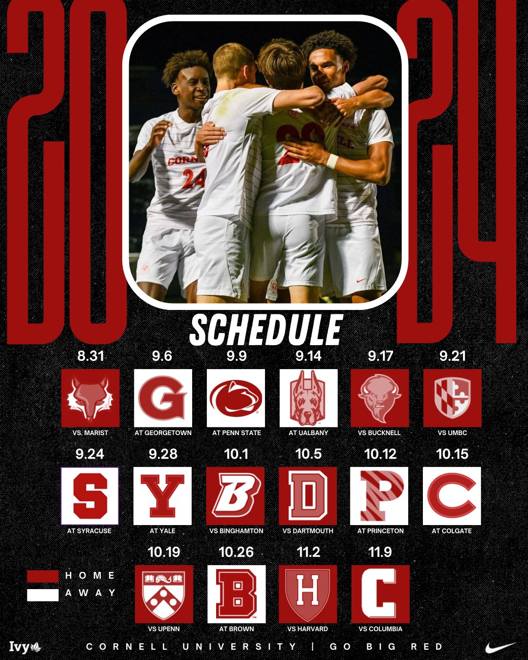 Scheduler Cornell Cornell Releases 2025 Football Schedule