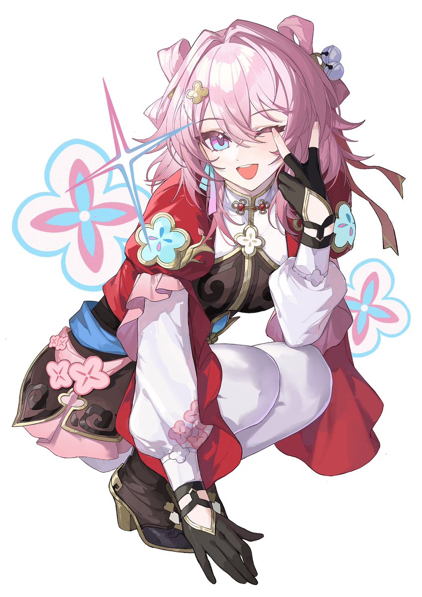 三月なのか(崩壊スターレイル) 「#HonkaiStarRail March 7th~」|CLOCKWORKのイラスト