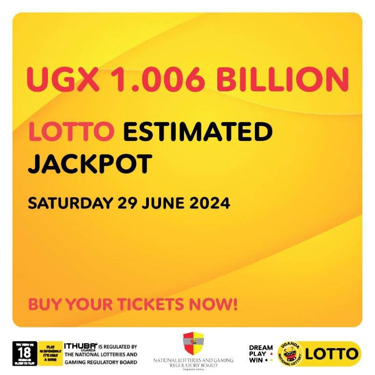 Miss Jidel on X The LOTTO estimated jackpot is UGX 1.006 BILLION DreamPlayWin NOW at https t rL2n5alIc1 or simply dial 278 or visit any authorised shop UgandaNationalLottery https t rbH25Qorce X