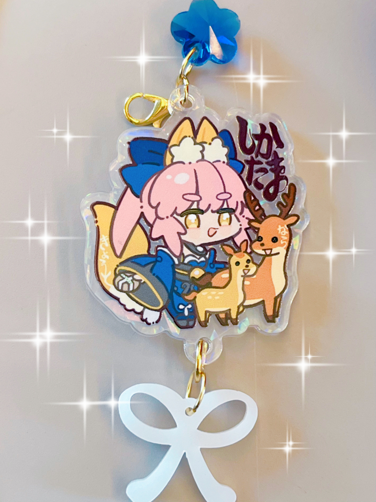 null ,キャスター(Fate/EXTRA) 「先日古海鐘一さんと桐原小鳥さんとTAaさんと奈良と京都にいってきたよ～めっちゃ楽」|ワダアルコ🍎のイラスト