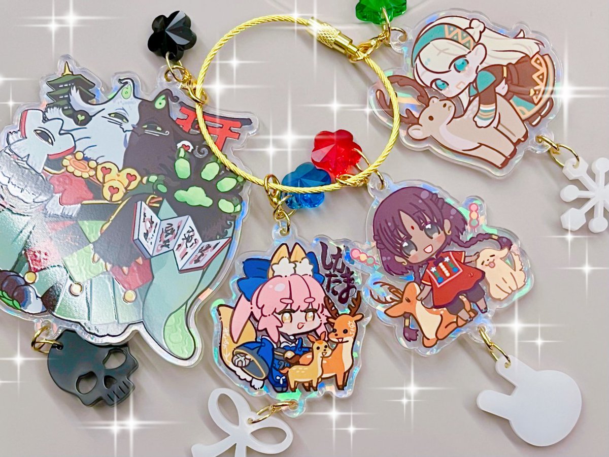 null ,キャスター(Fate/EXTRA) 「先日古海鐘一さんと桐原小鳥さんとTAaさんと奈良と京都にいってきたよ～めっちゃ楽」|ワダアルコ🍎のイラスト